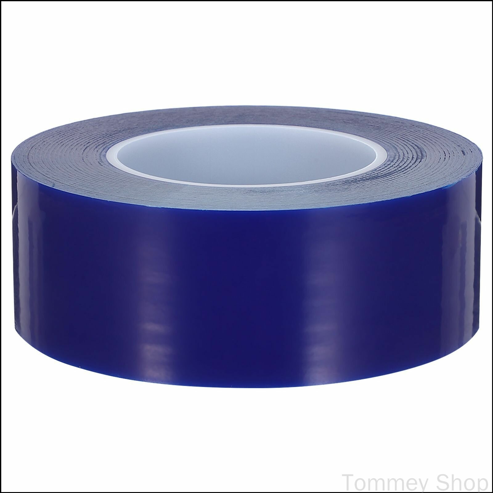 Синяя полиэтиленовая пленка для дисков авто, премиум рулон 200 метров