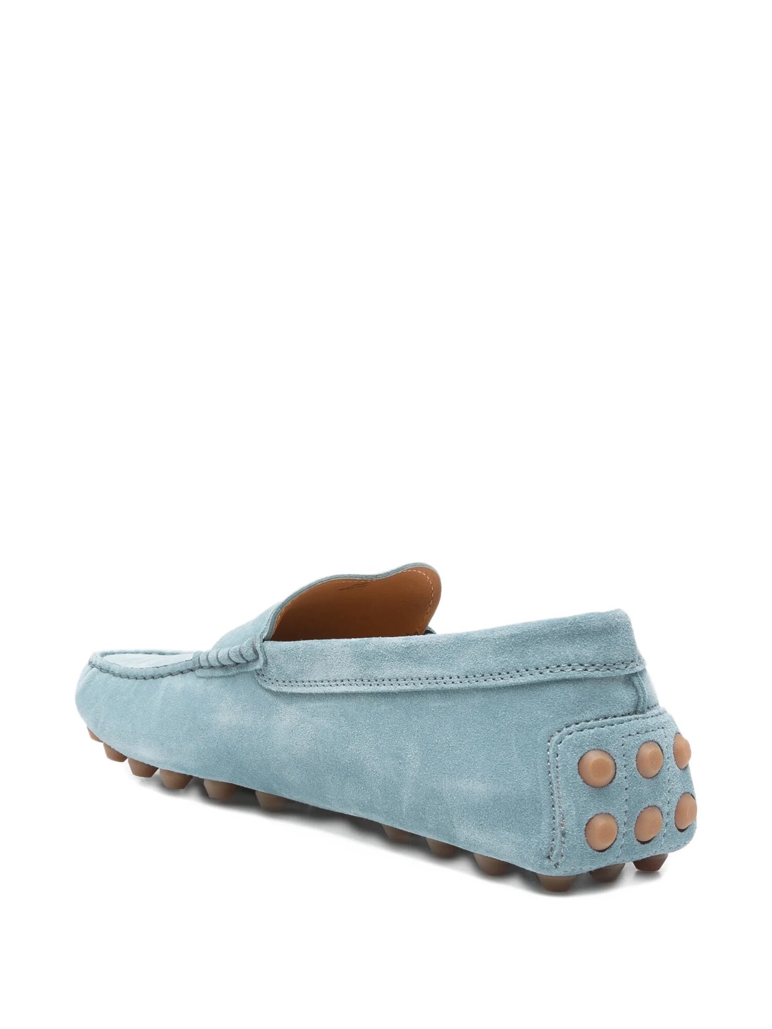 Лоферы Tod's Gommino Bubble penny-strap loafers, размер 6, синий — фото 1
