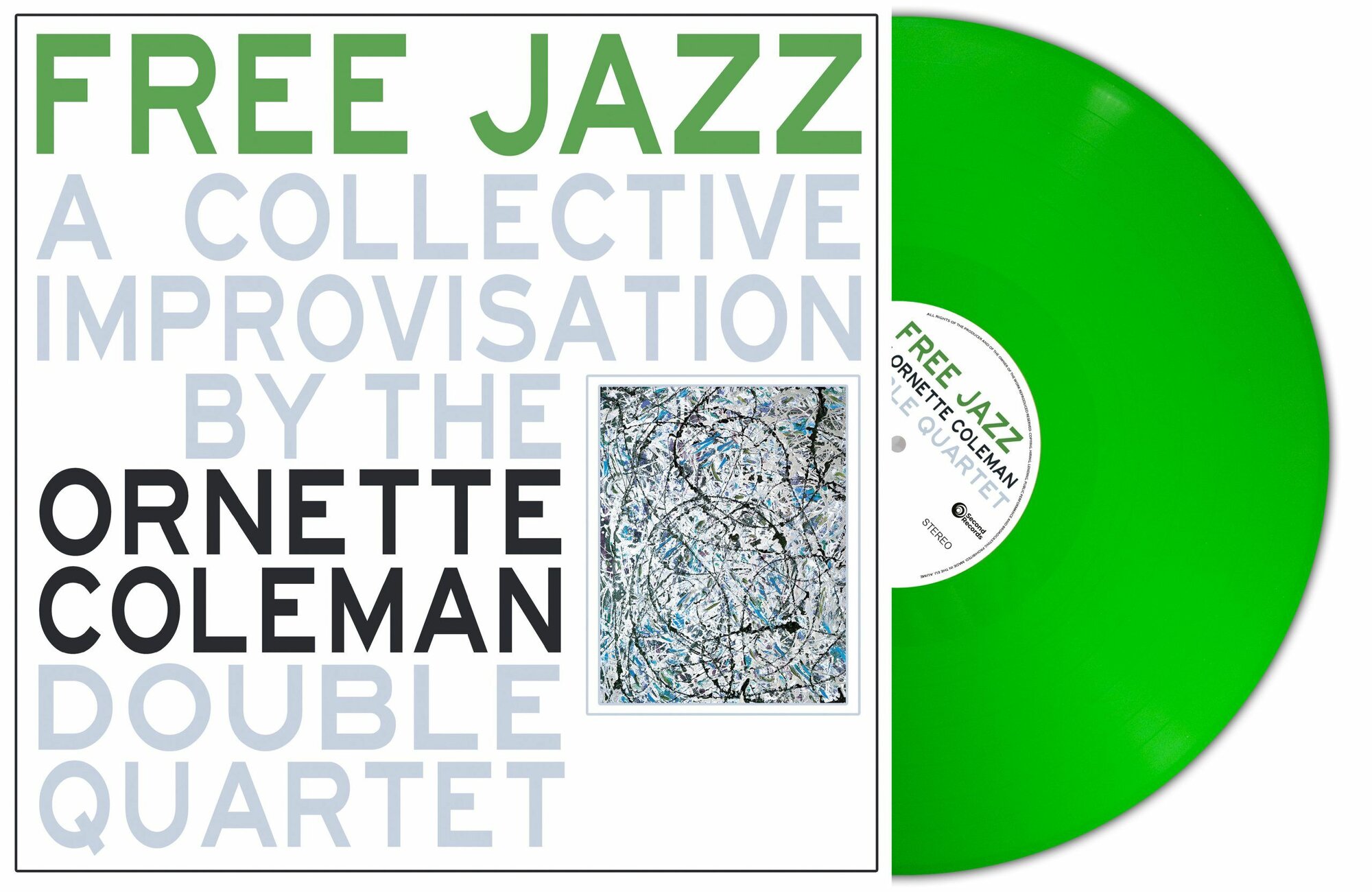 Виниловая пластинка Ornette Coleman Free Jazz (1LP/Green Vinyl), 9003829976298