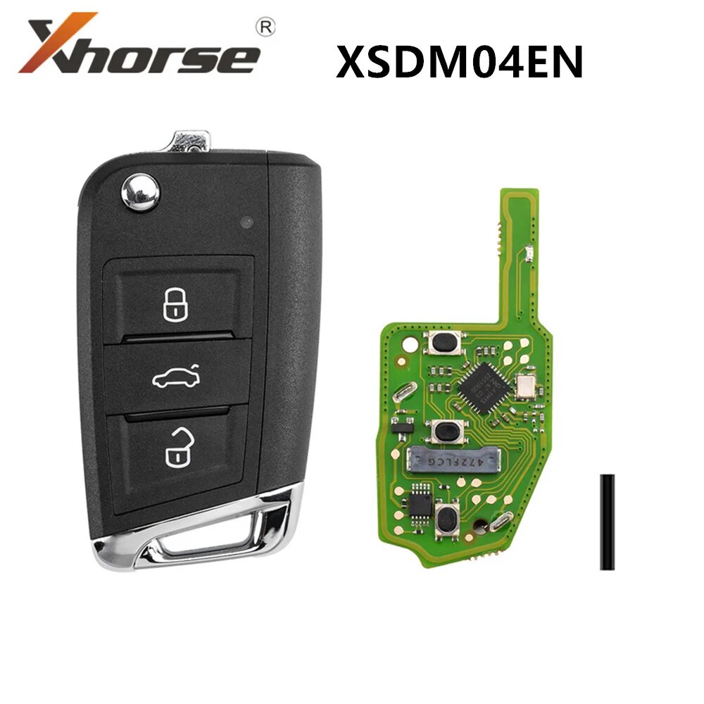 Умный дистанционный ключ Xhorse XSDM04EN, тип MQB, 1 шт, работает с VVDI2 VVDI Key Tool