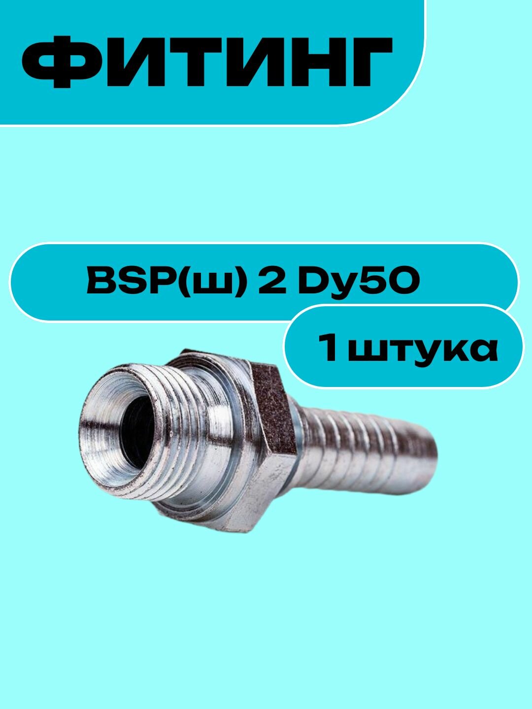 Фитинг BSP(ш) 2 Dy50