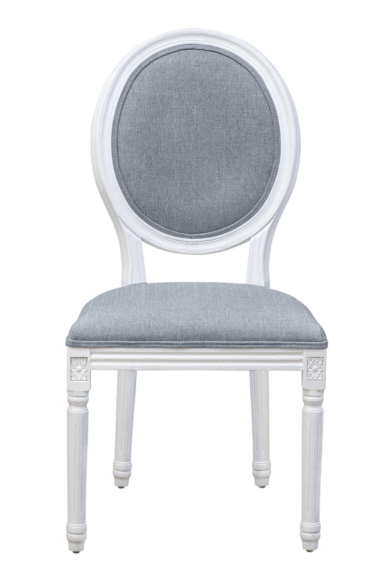 Стул медальон Mak-interior, Volker oak Grey and White