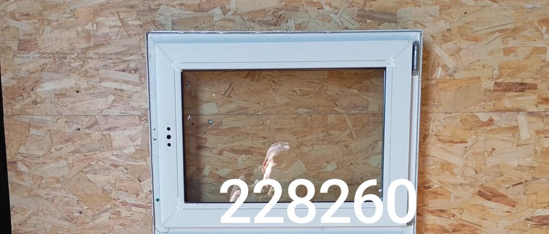 Пластиковые Окна БУ 540(в) х 770(ш) Некондиция