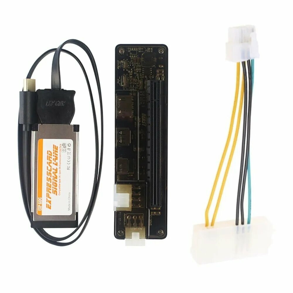 Док-станция для видеокарты PCI E EXP для ноутбука с кабелем Expresscard