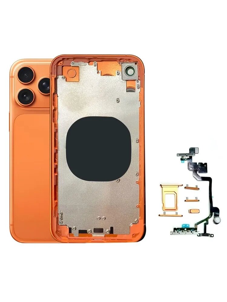 DIY комплект задней крышки, для iPhone XR до 17 Pro, для самостоятельной замены с инструментами