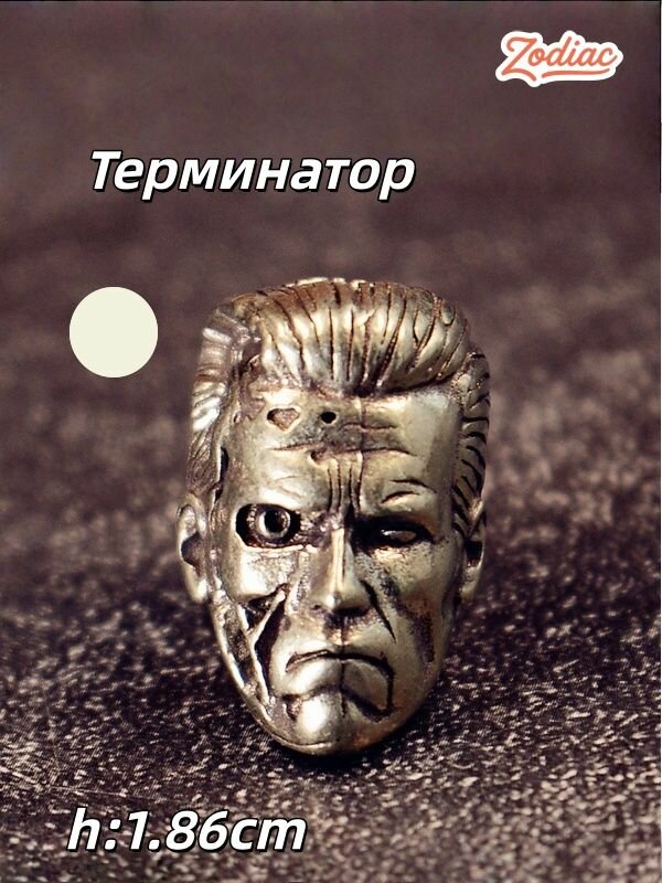 Терминатор, медная скульптура, настольный декоративный предмет