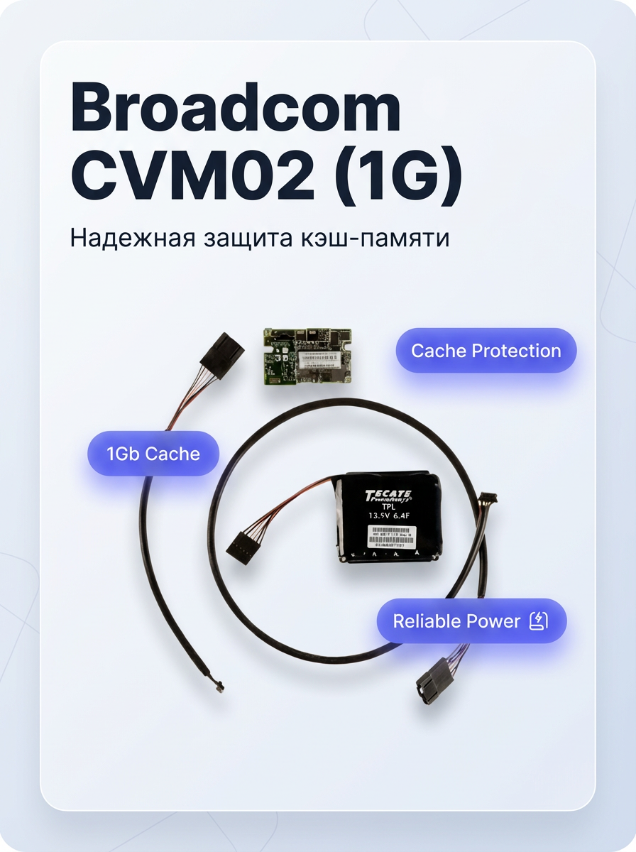 CVM02(1G) 05-25444-00 BROADCOM для контроллера 1Gb
