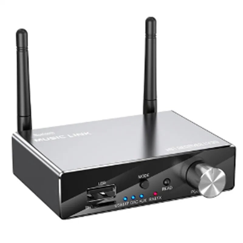 6 в 1 ЦАП Bluetooth 5.3 Приемник-Передатчик Оптический Коаксиальный AUX RCA USB TF Беспроводной аудиоадаптер (Без батареи)