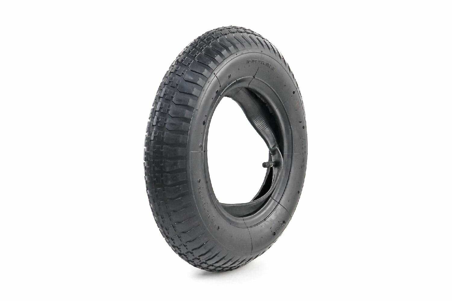 Покрышка тачки садовой 8" 4,80/4,00-8 камерная (С камерой)
