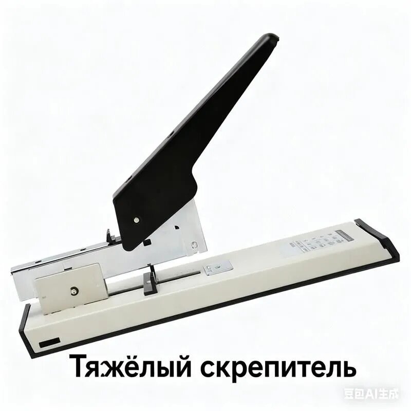 Сверхмощный степлер для архивного переплета, бежевый, 1 шт. Идеальное решение для офиса