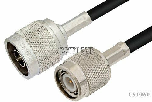 TNC штыревой к N штыревой кабель используя RG8X коаксиальный