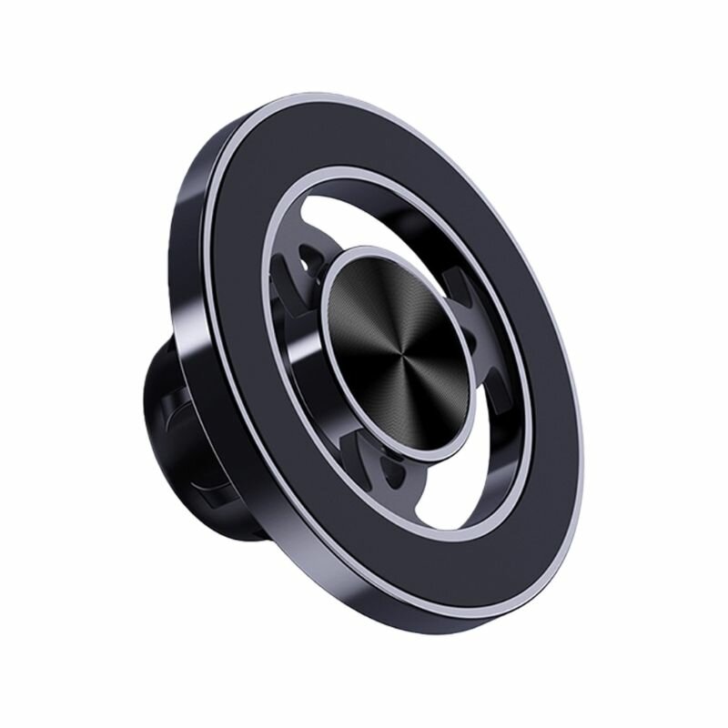 (1 шт.) Магнитное крепление для телефона в автомобиль, совместимое с MagSafe (магнит) - черный