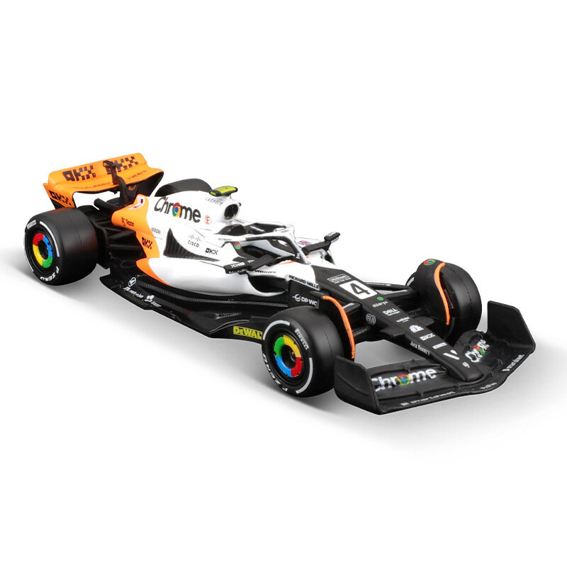 2024, чем Соединенные Штаты 1:43 McLaren F1, модель автомобиля MCL60, металлическая гоночная игрушка, модель из сплава, модель автомобиля