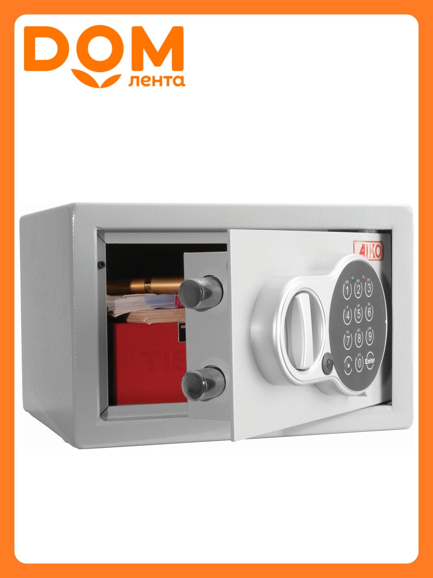 Сейф для денег AIKO T-17 EL 7 л
