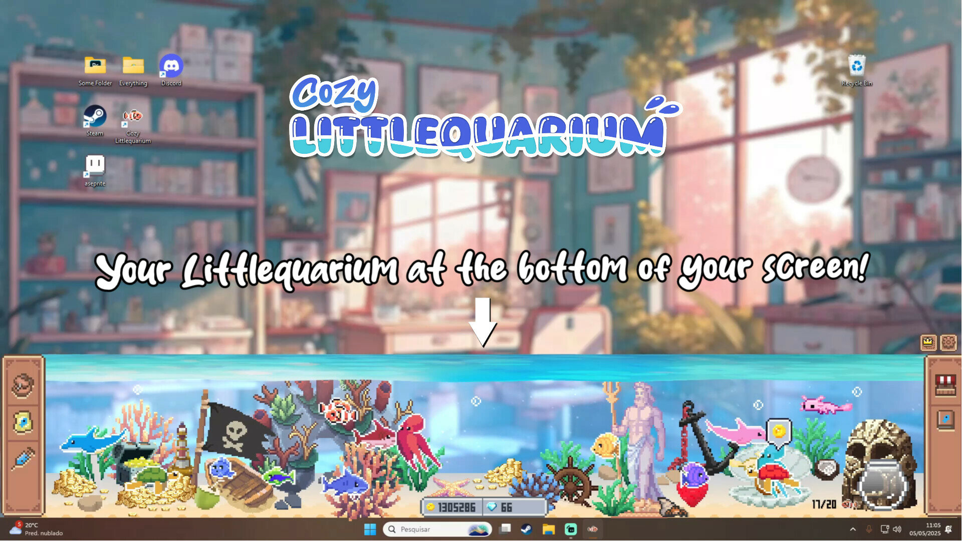 Cozy Littlequarium PC Steam Ключ • Активация Steam • регион Весь мир