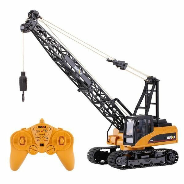 Радиоуправляемый кран HUI NA TOYS масштаб 1:14 2.4G - HN1572