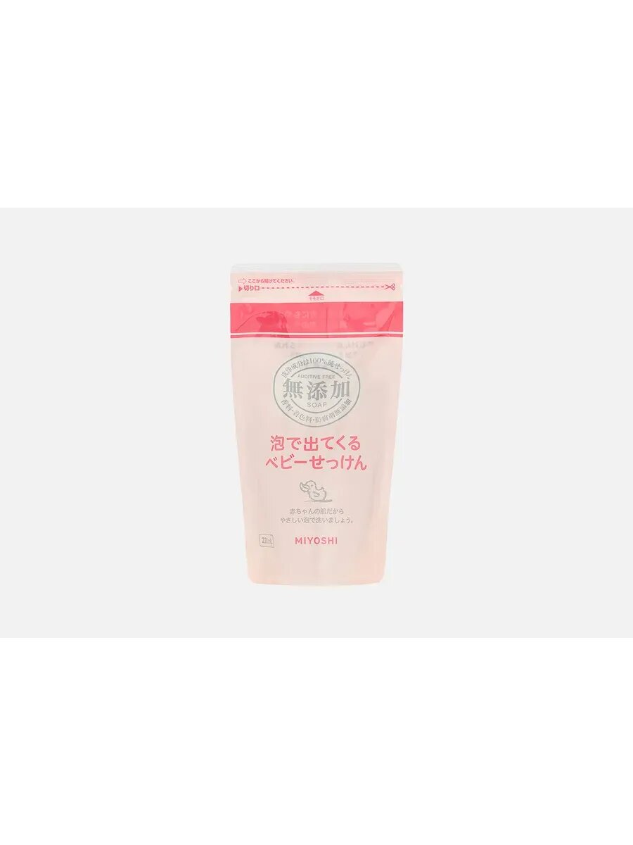 MIYOSHI Additive Free Пенящееся жидкое мыло для тела 220мл