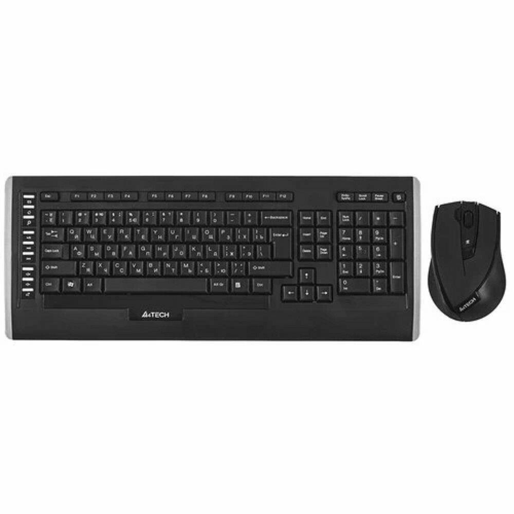 Комплект (клавиатура + мышь) A4Tech 9300F беспроводной