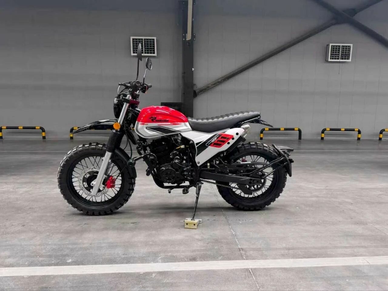 Мотоцикл FUEGO Rambolor 125сс_красный (в заводской упаковке)