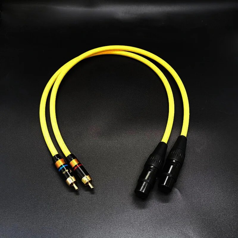 Аудиокабель Canare XLR Female to RCA, 0.2m