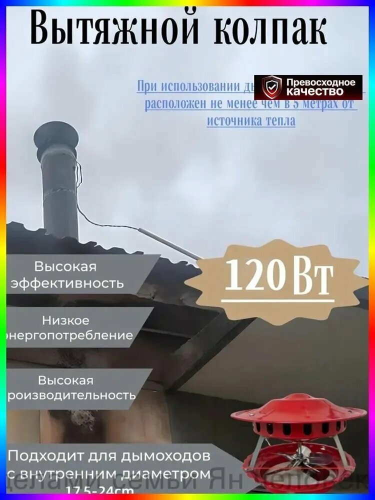 Дымоходный вытяжной вентилятор для гриля и камина-Аксессуар для гриля, мангала