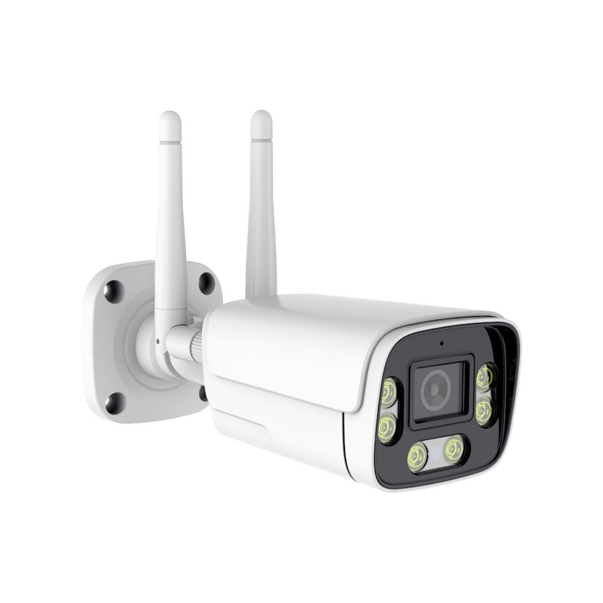 Уличная 4G беспроводная IP-камера наблюдения 8Mp Link NC310G-4G (8Mp) (K6045RU) с записью на SD. Встроенный микрофон и динамики, просмотр через телеф