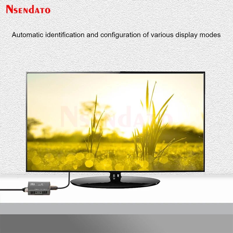 HDMI Fiber Extender 1080P 3km, UK Plug — фото 1