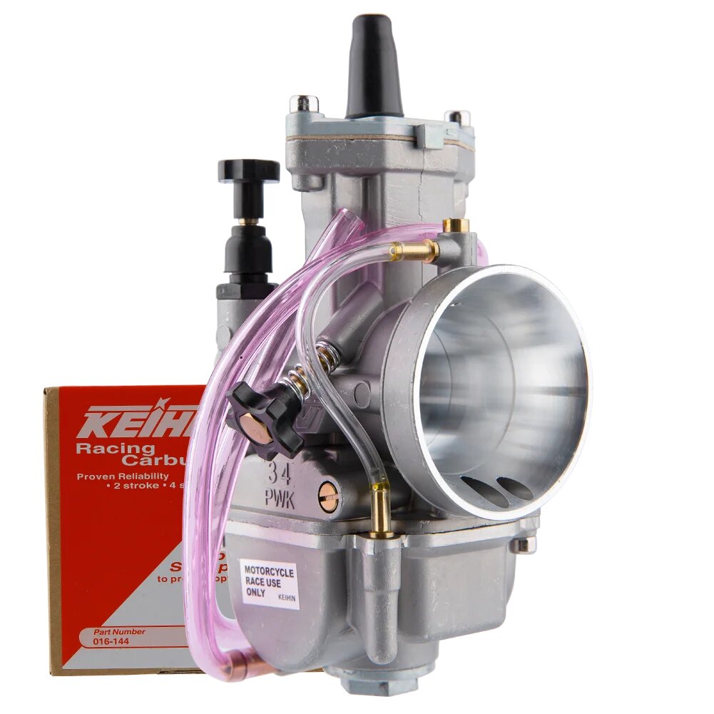 Карбюратор Keihin PWK 34mm для мотоциклов 2/4-такт