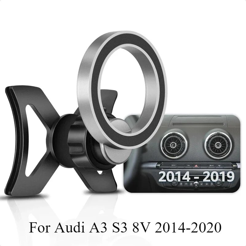 Магнитное автокрепление MagSafe для Audi A3 S3 8V 2014-2020