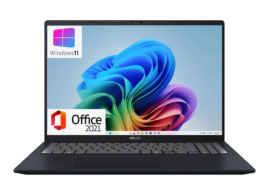 Ноутбук ASUS 16", IPS, AMD Ryzen AI 5 330 (8 потоков до 4.5ггц) , RAM 16 ГБ, SSD 1 TБ, Win 11 PRO+Office, рус. клав.