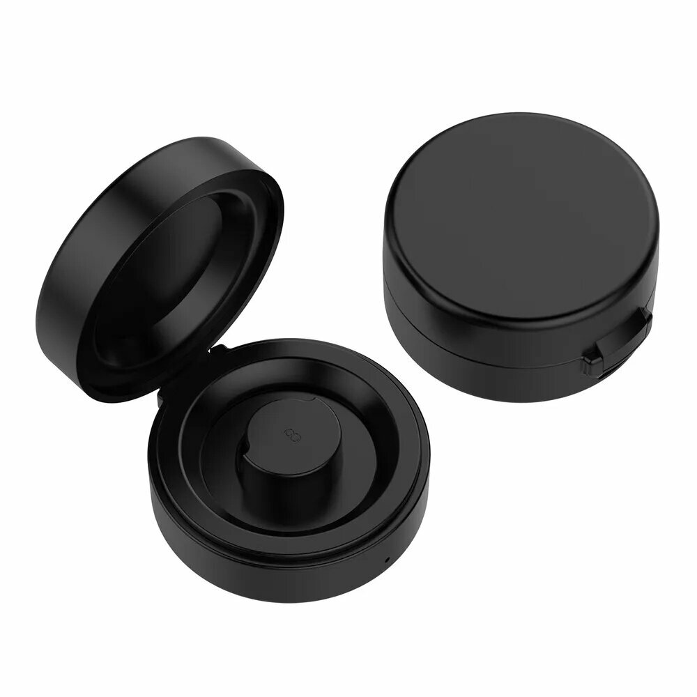 Чехол-зарядное устройство для кольца OURA Ring Gen 3, черный, с беспроводной зарядкой и встроенным аккумулятором