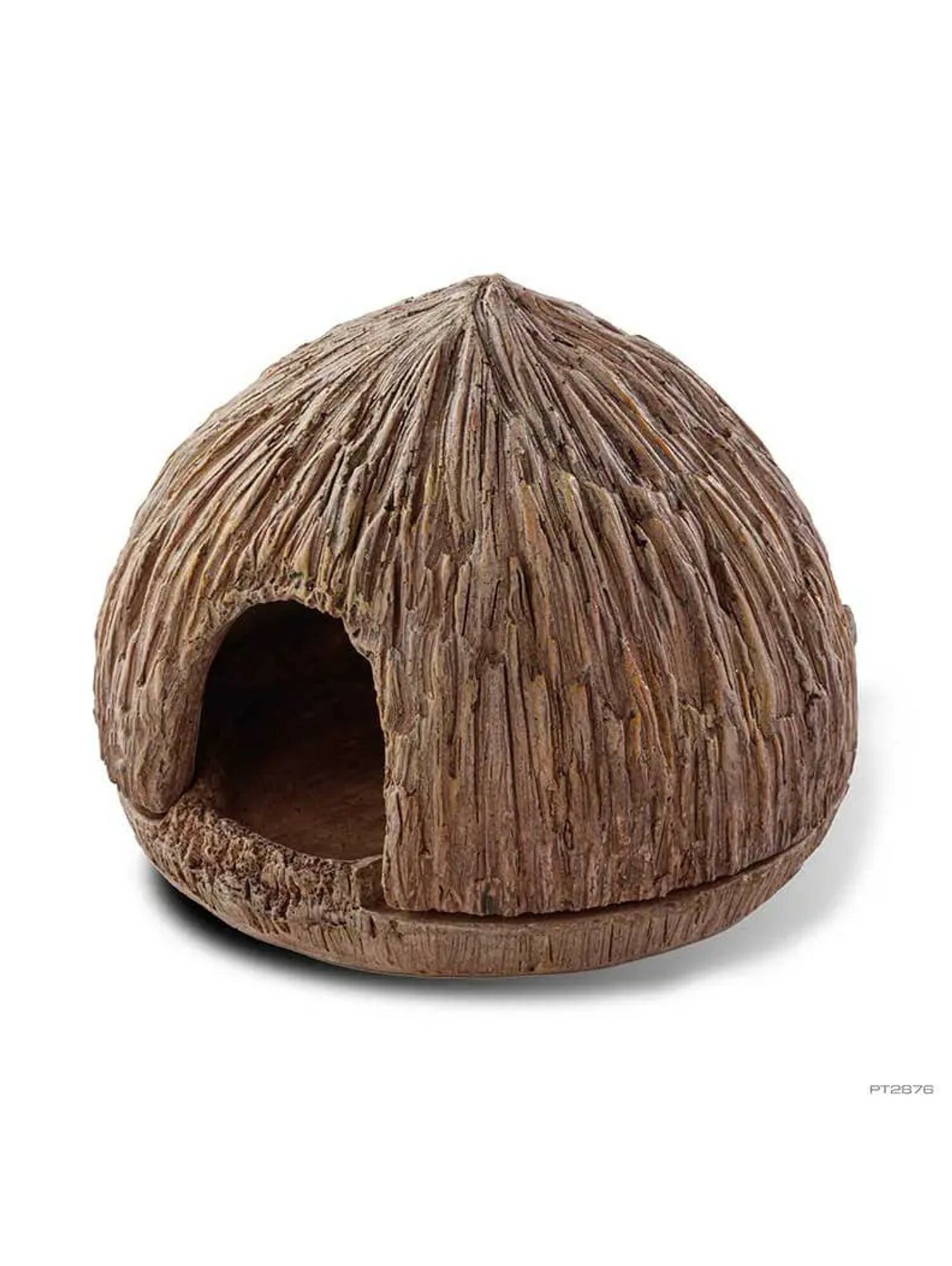 Убежище-грот для террариума "Coconut Cave"/кокосовая пещера/, 11.5х11.5х9.5 см.