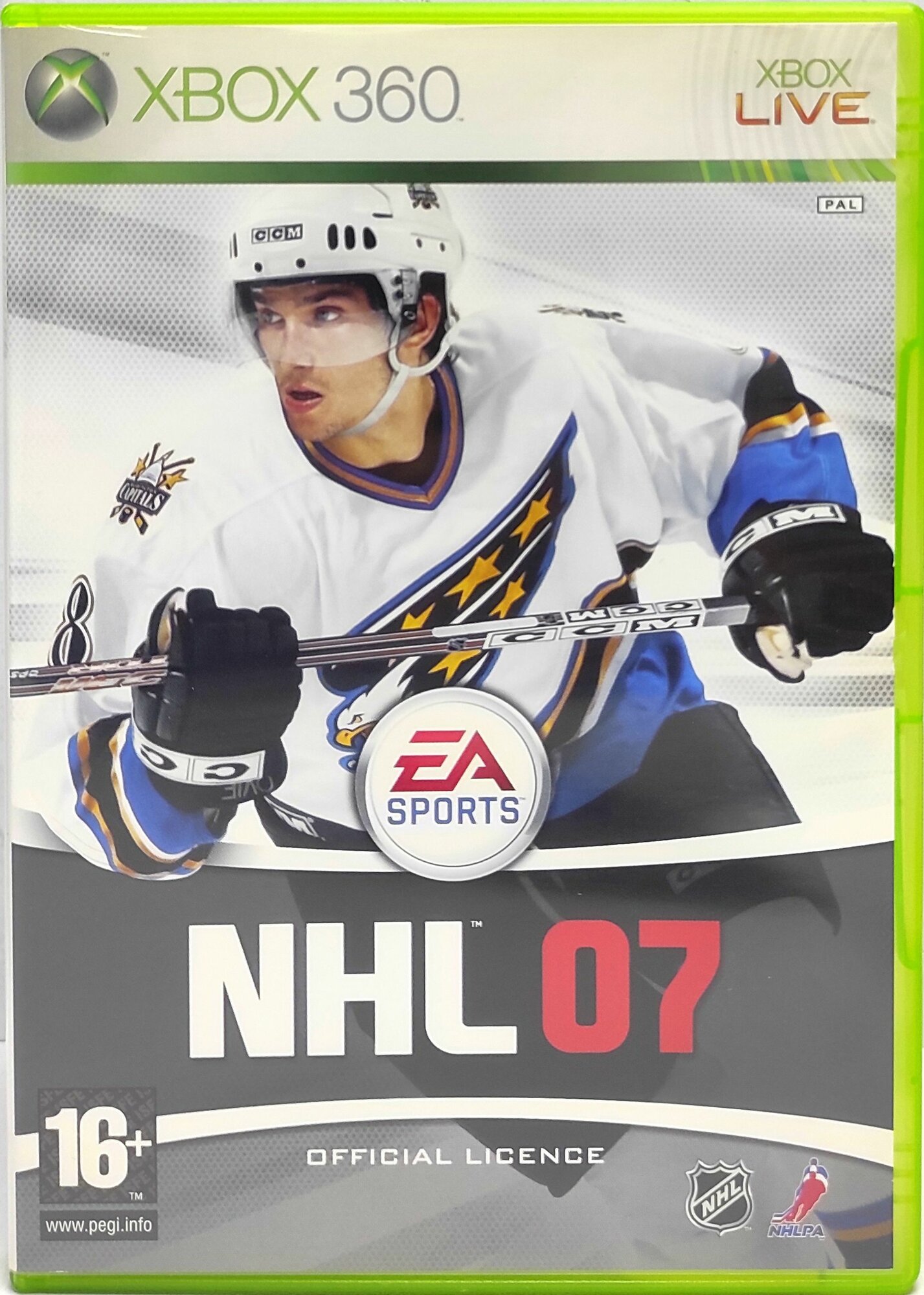 NHL 07 Английский язык Видеоигра на диске Xbox 360. Товар уцененный