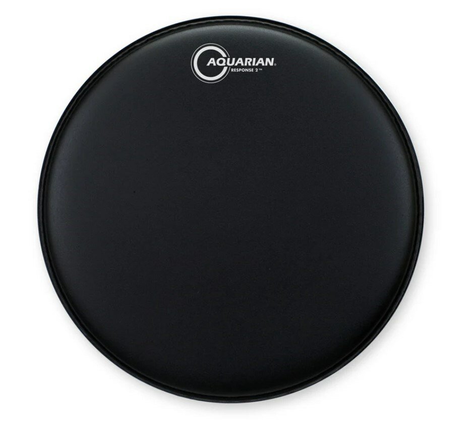 Aquarian TCRSP2-22BK Response 2 Texture Coated Пластик для бас-барабана 22", черный