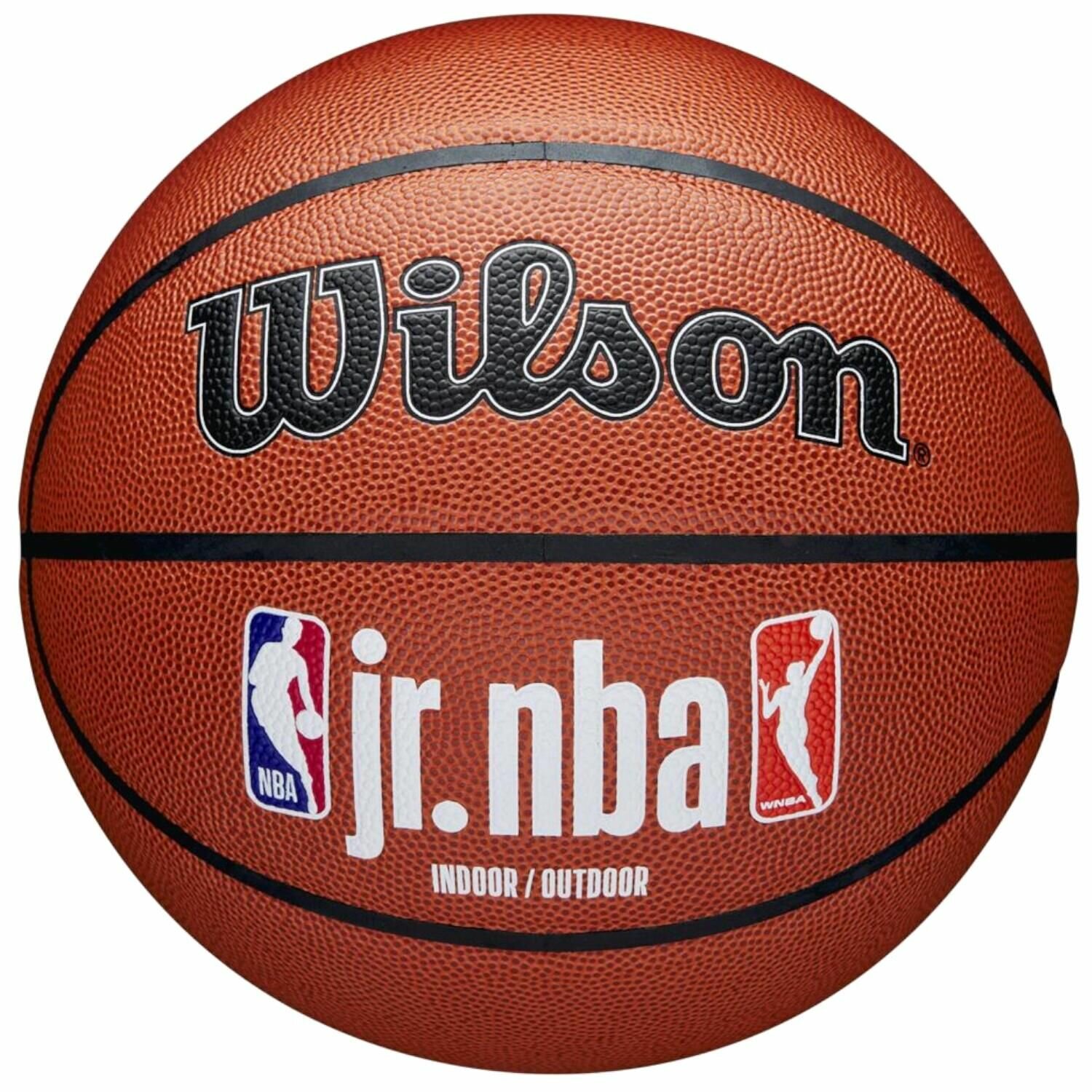 Wilson Jr NBA Fam Logo In/Out Баскетбольный мяч Размер 6, Decathlon, Цвет: Оранжевый / Оранжевый / Черный, Размер: 7