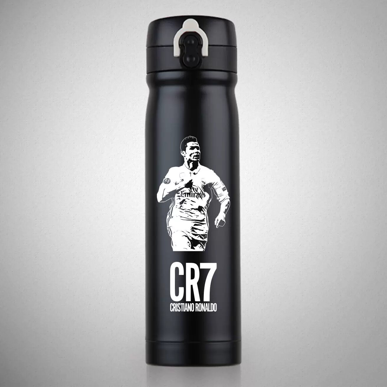 Термос-стакан 500 мл с CR7 Криштиану Роналду для футбола
