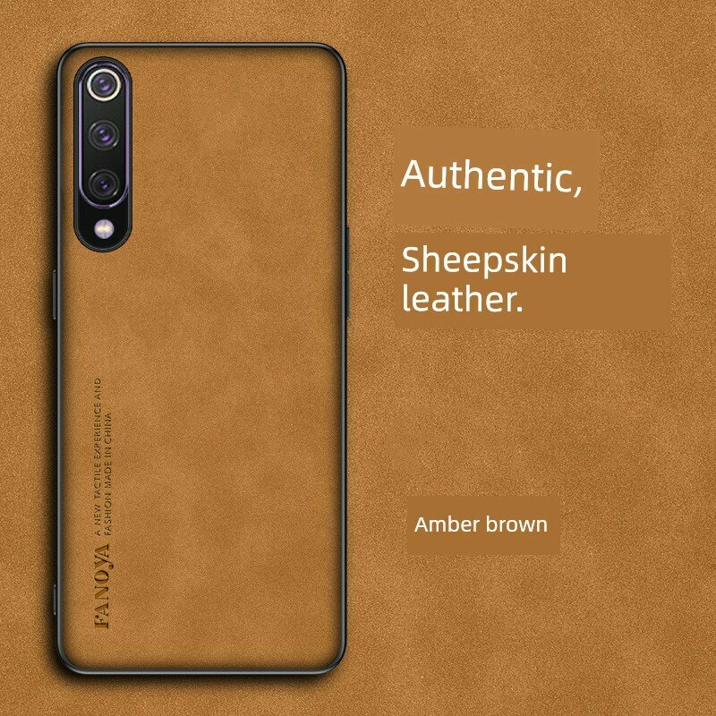 Чехол для Xiaomi 8 SE полный защитный, янтарно-коричневый, защита мобильного устройства