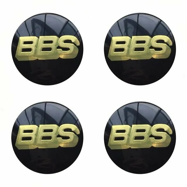 Наклейка с логотипом на центральную часть диска BBS 80 мм