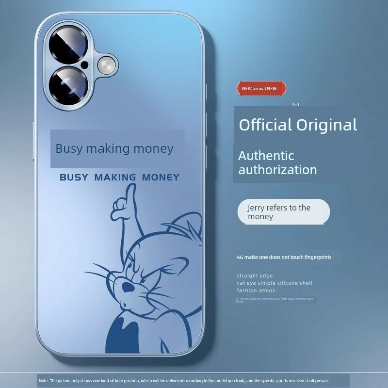 Чехол для iPhone 12 Pro Max матовый противоударный, сине-голубой цвет для серии iPhone 12 Pro Max Apple