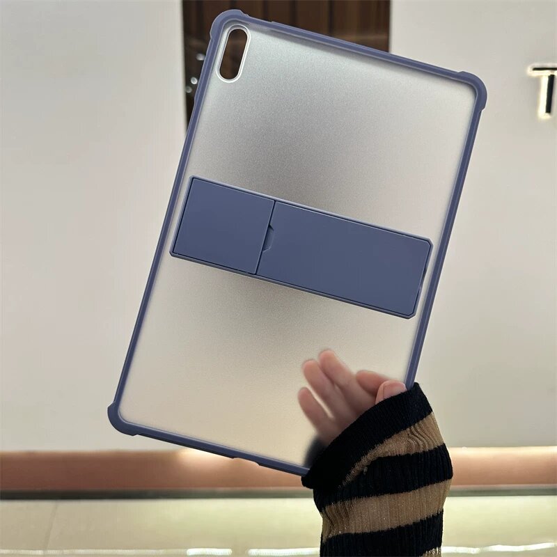 Ультратонкий матовый жесткий чехол с подставкой для Huawei MatePad 11 (2021) — Фиолетовый, полная защита