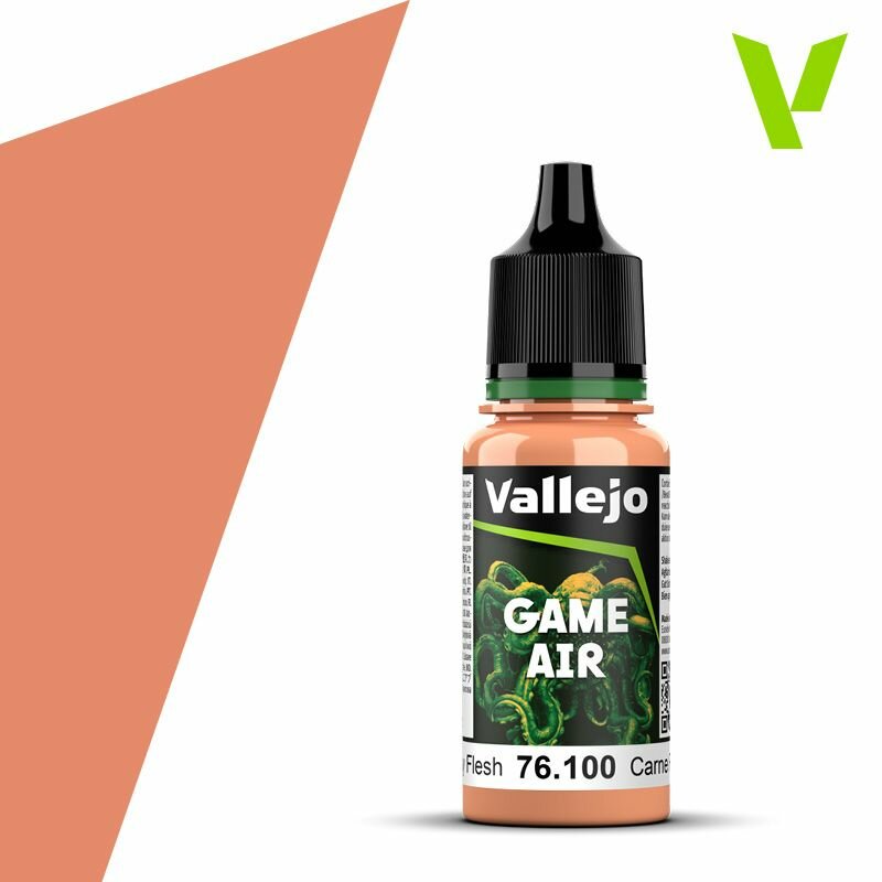 Краска Vallejo серии Game Air: Rosy Flesh - обновленная формула 2024 76.100