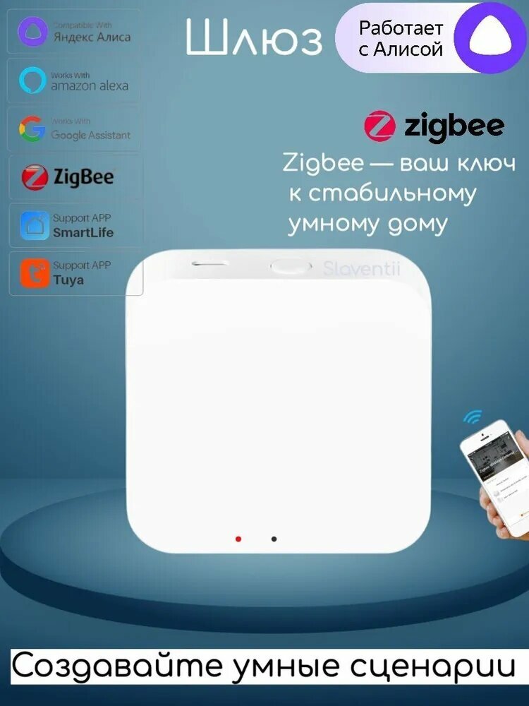 Умный беспроводной шлюз Zjgbee 3.0 & BLE &SigMesh