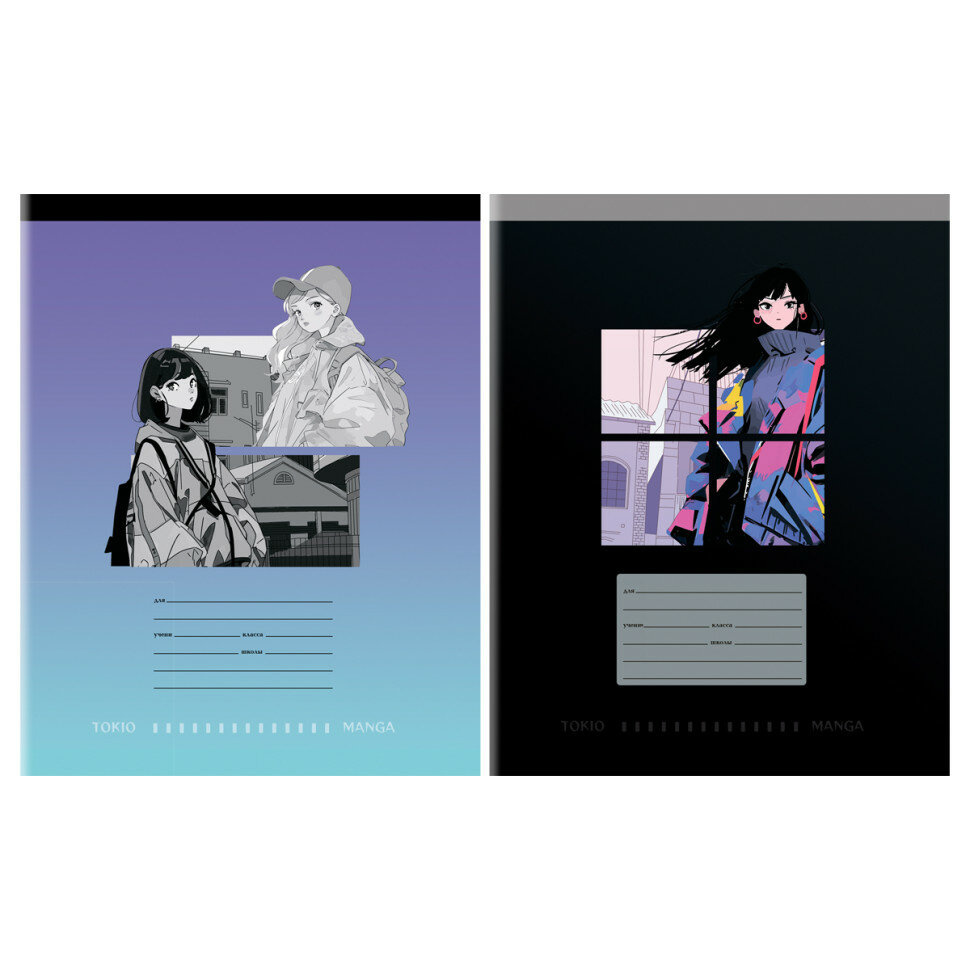 Тетрадь 18л, линия MESHU "Anime", 20 штук, 370059