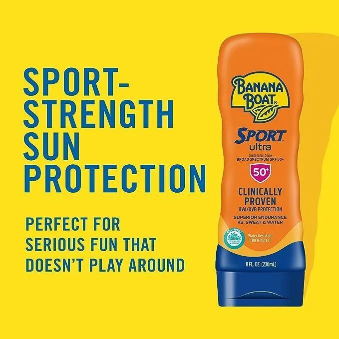 Banana Boat, Sport Ultra, солнцезащитный лосьон, SPF 50, 236 мл