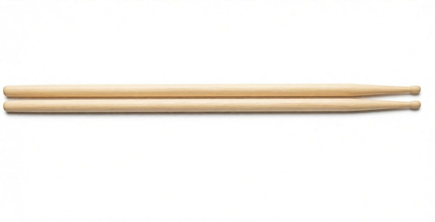Барабанные палочки LA LAU5BW 5B WOOD TIP, орех, деревянный наконечник