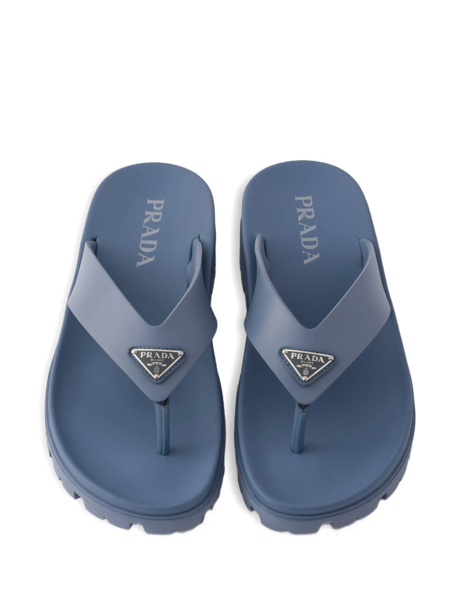 Босоножки Prada Rubber thong sandals, размер 7 UK — фото 1
