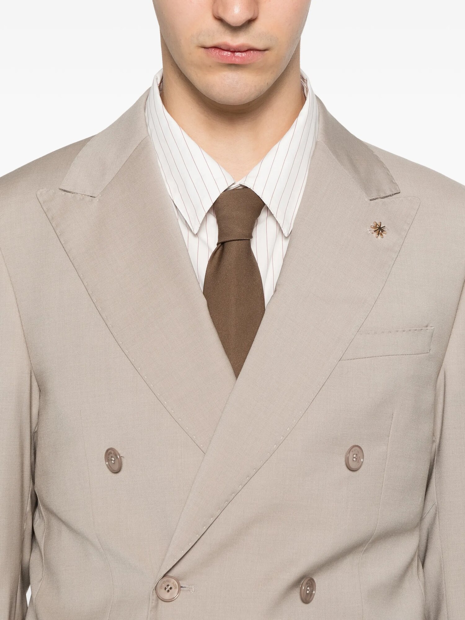 Комбинезон Manuel Ritz Double-breasted suit, размер 54, разноцветный — фото 1