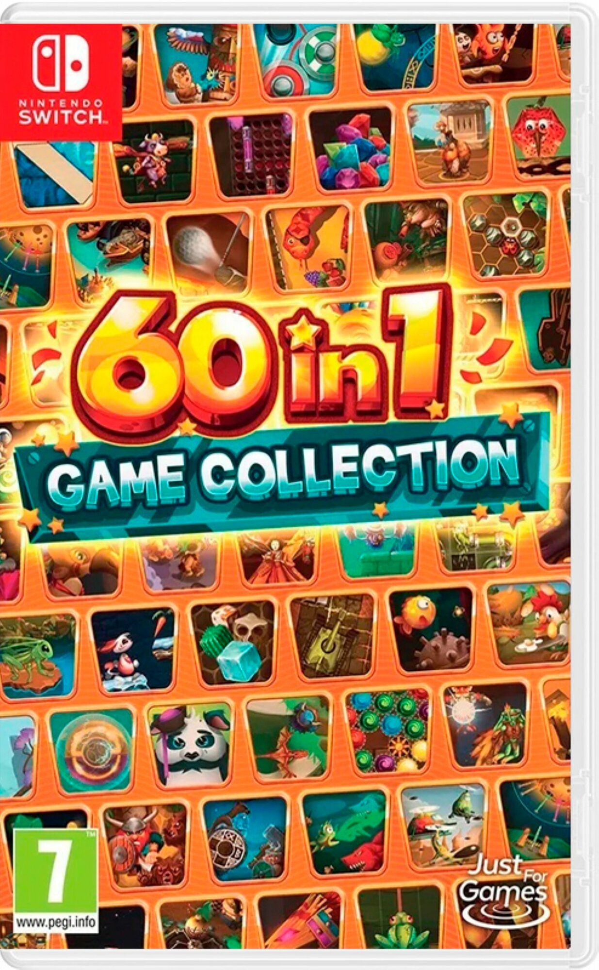 60 in 1 Game Collection (Игра на картридже) (Nintendo Switch)