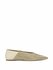 Балетки AMB MILANO Pointed-toe ballet flats, размер 36, gold