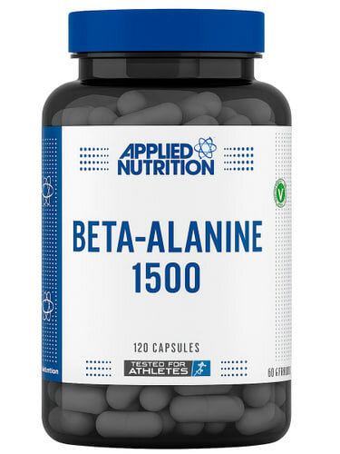 Applied Nutrition Beta-Alanine 1500 мг 120 капсул. Снижение окисления в мышцах. Произведено в Великобритании